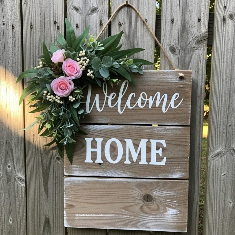 12 Creative Welcome Home Signs & DIY Poster Ideas