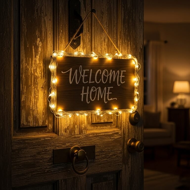 12 Creative Welcome Home Signs & DIY Poster Ideas